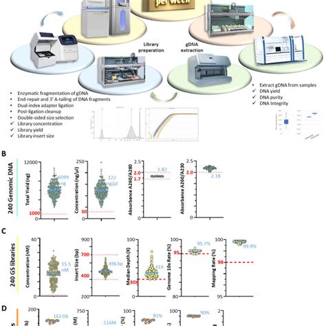 Performance Statistics Of 240 Genome Sequencing Gs Conducted By Hkgi