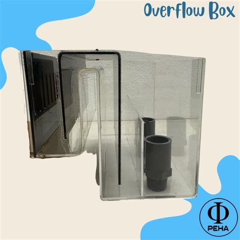 Jual Overflow Box Acrylic Over Flow Box Aquarium Kotak Overflow Akuarium Shopee Indonesia