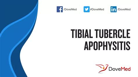 Tibial Tubercle Apophysitis Dovemed