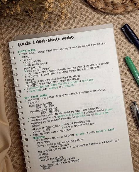 Stylish Note Taking Inspiration