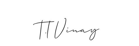 74 Tl Vinay Name Signature Style Ideas Unique Online Signature