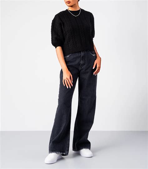 شلوار جین از بالا گشاد 2021390 ناریان