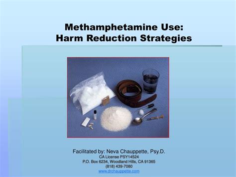 PPT Methamphetamine Use Harm Reduction Strategies PowerPoint Presentation ID
