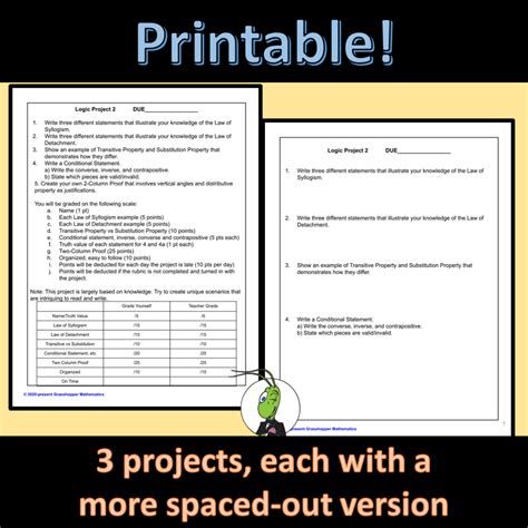 Geometry Logic Project Printable Pdf Version Choice Project Made By