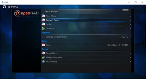 Openhab For Kodi 3rd Party Openhab Community
