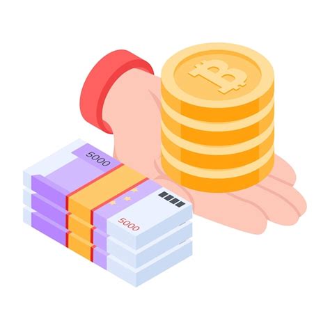 Premium Vector Bundle Of Cryptocurrency Isometric Icons