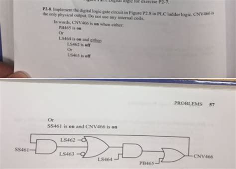 Solved Logic For Exercise P2 7 P2 8implement The Digital