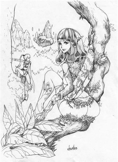 Tree Exercise Anime Character Design Sketches Character Design