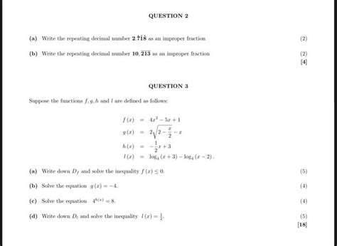 solved a write the repeating decimal number 2 71˙8˙ as an