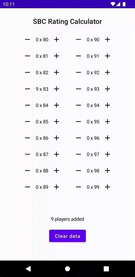 Github Guilhermealbmsbc Rating Calculator A Fifas Sbc Rating Calculator Written With Kotlin