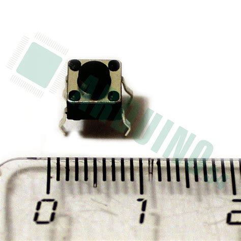 Купить Кнопка 6 6 5мм с доставкой по России Интернет магазин Arduino54