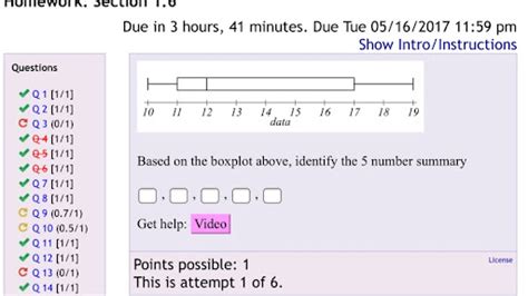 Based On The Boxplot Above Identify The 5 Number Summary