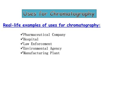 Basics Of Chromatographyppt Chemistry Science