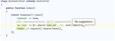 Laravel Method Autocomplete Problem Ides Support Intellij Platform