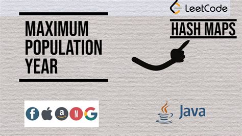 Maximum Population Year Leetcode Java Coding Intervewquestions Dsa