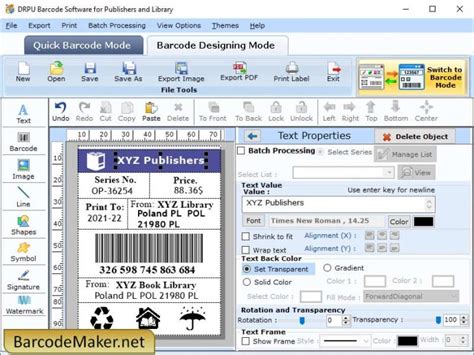 Library Barcode Maker Software Download And Review