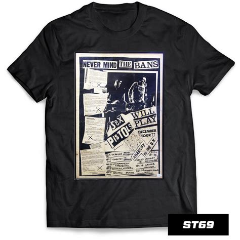 Sex Pistols Tshirt St69 Shopee Malaysia