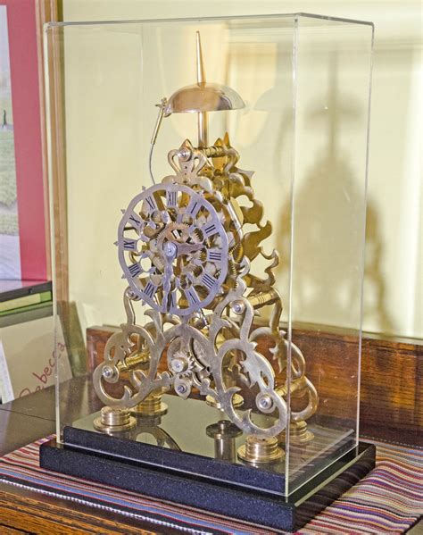 Acrylic Display Cases The Blog Skeleton Clock Display Case