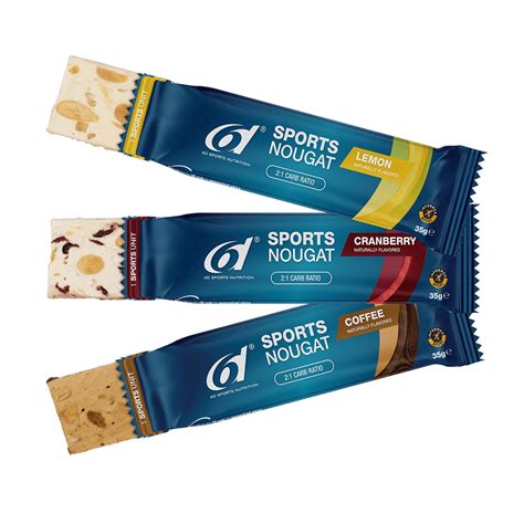 Sports Nougat 6x35g - konggaard.dk - Øget livskvalitet gennem motion