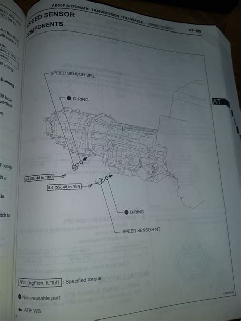 Location Of A Input Turbine Speed Sensor Toyota Tundra Forum
