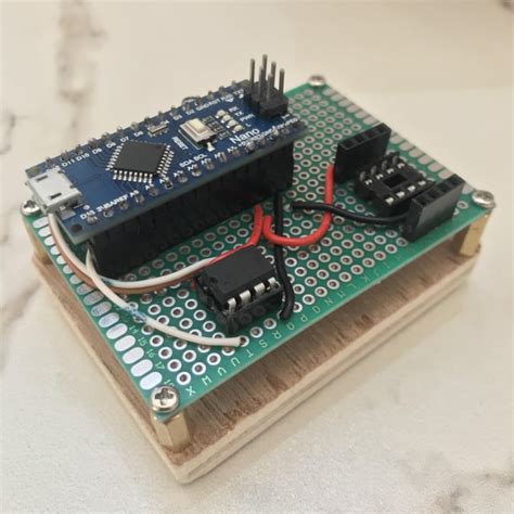 My Humble Attiny Isp Programmer And Test Board I Made This We Rarduino