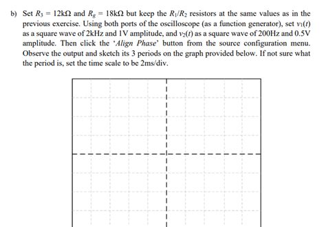Solved Instrumentation Amplifier A Build The Chegg Com
