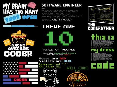 30 Bundle Design Png Svg Eps Coding Programmer Computer Etsy