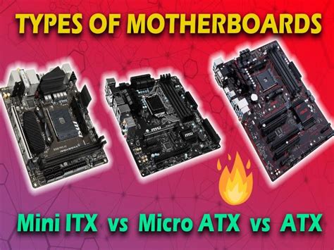 Motherboards Atx Vs Micro Atx Vs Mini Itx Update 10 2025