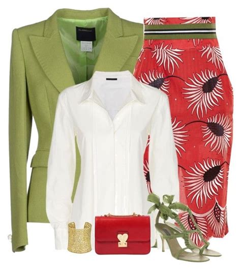 Stylish Red And Green Outfit Ideas
