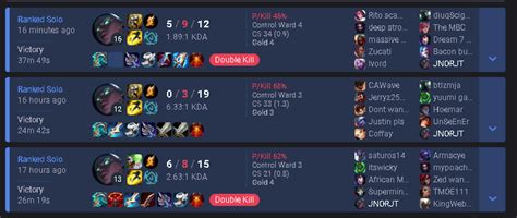 3 Ranked Game Win Streak In League Of Legends Rloweffortleague