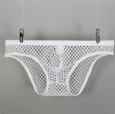 Neuer Netz Herren Slip Weiss Durchsichtig Gr L Xl 222292 Kaufen