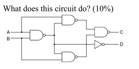 Solved What Does This Circuit Do 10 Chegg Com