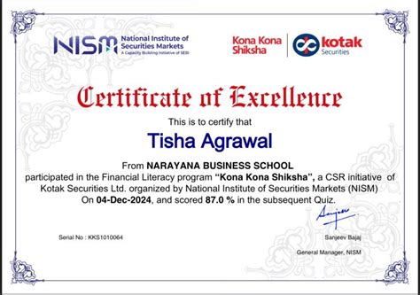 Thrilled To Share My Achievement I Successfully Completed The