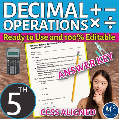 Ultimate Decimal Operations Practice With Real World Problems By Minutemath