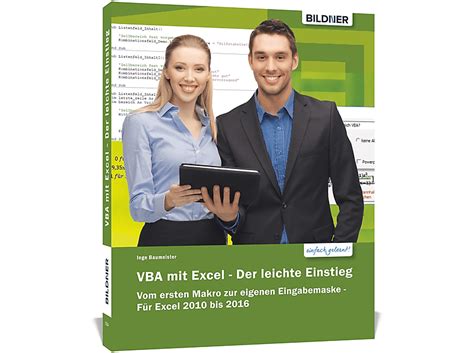 Vba Mit Excel Der Leichte Einstieg Mediamarkt