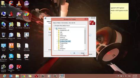 C Basic Lesson 1 Installation C Free 50 And Hello Word Program Youtube