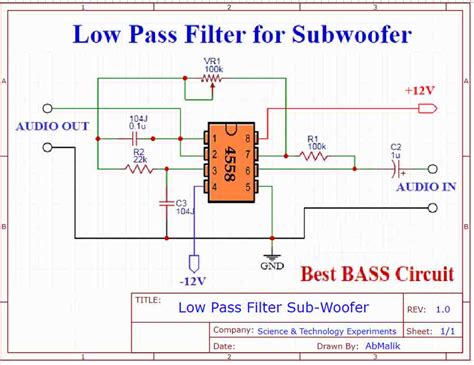 4558d Amplifier Circuit Diagram 4558d 4558 Ic Full Diagram