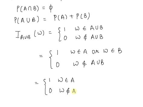 Solved Exercise 3 24 The Indicator Function Of An Event A Is The