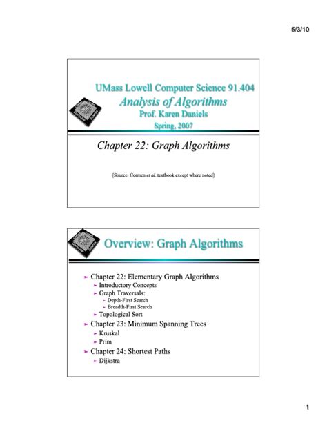 Algorithms Ch22a Pdf Theoretical Computer Science Combinatorics