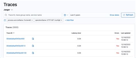 Analyzing Jaeger Trace Data Opensearch Documentation