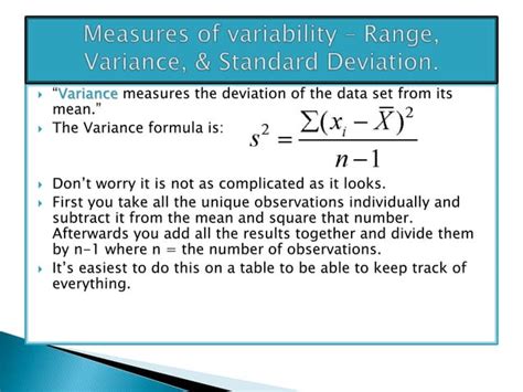 Measures Of Central Tendency Variability And Position Pptx Standardized Testing