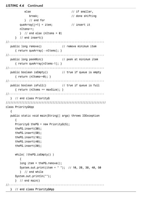 Solved 12 3 Implement The PriorityQ Class In The PriorityQ Chegg