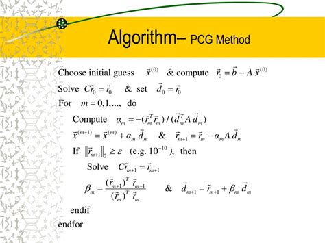 PPT Modern Iterative Methods PowerPoint Presentation Free Download ID 1296707
