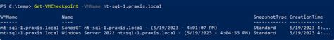 Löschen eines Hyper V Checkpoint mit PowerShell Windows SBS and Essentials Blog