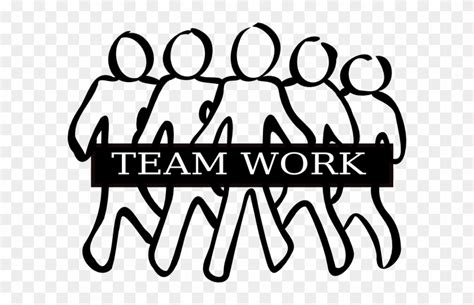 Teamwork Clipart Black And White Team Black And White Free