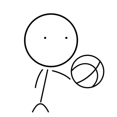 공을 가진 소년 프리미엄 벡터