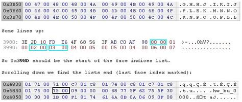 Binary Analysis Reversing A 3d File Format From 2001 Reverse
