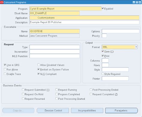 How To Create A Report With Bi Publisher Using A Data Template Oracle Ebs And Applications Blog