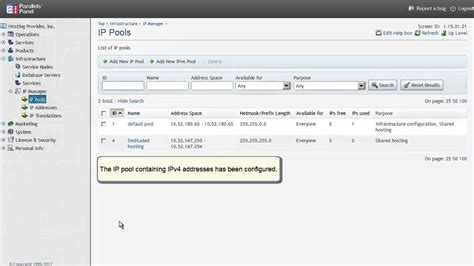 Configure Ip Pools Youtube