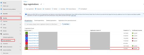 Azure Devops Application Client Secret Expired How To Renew Stack Overflow